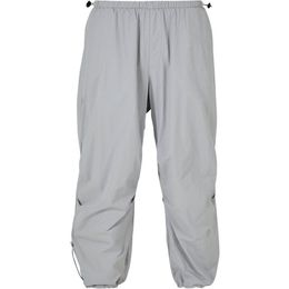 Urban Classics Jerseyhose Herren Nylon Parachute Pants (1-tlg), grau