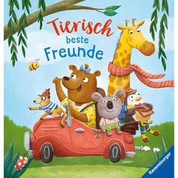 RAVENSBURGER VERLAG Freundebuch / Meine Kindergartenfreunde: Tierisch beste Freunde, Gebunden