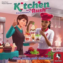Pegasus Spiele Kitchen Rush: Aber bitte mit Sahne (Spiel-Zubehör)