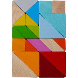 Haba Legespiel BUNTER TANGRAM-MIX 21-teilig