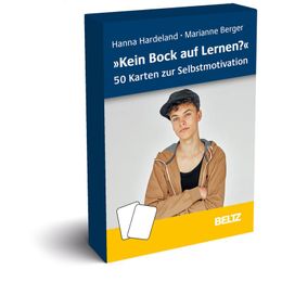 »Kein Bock auf Lernen?« - 50 Karten zur Selbstmotivation - Hanna Hardeland, Marianne Berger-Riesmeier, Box