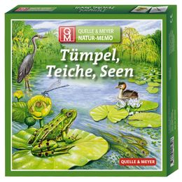 Quelle & Meyer Natur-Memo - Tümpel, Teiche, Seen (Kinderspiel)