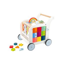 Small Foot - Wooden Baby Walker Baby Walker Flowers