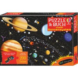 MINT - Wissen gewinnt! – Puzzle & Buch: Unser Sonnensystem