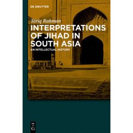 De Gruyter Interpretations of Jihad in South Asia - Tariq Rahman, Kartoniert (TB)