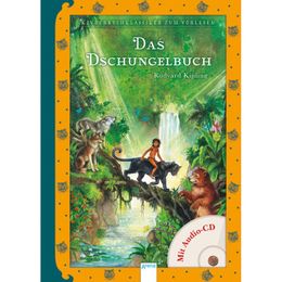 arena Das Dschungelbuch, m. Audio-CD - Rudyard Kipling, Maria Seidemann, Gebunden