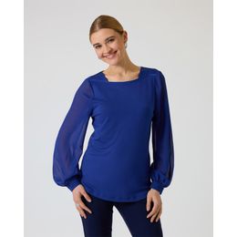 Alfredo Pauly Shirt mit Chiffon-Ärmeln