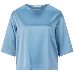 LANIUS Damenbluse Seidensatin