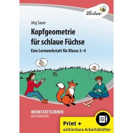 Kopfgeometrie für schlaue Füchse, m. 1 CD-ROM - Jörg Sauer, Gebunden