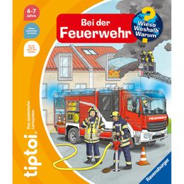 RAVENSBURGER VERLAG Bei der Feuerwehr / Wieso? Weshalb? Warum? tiptoi® Bd.25 - Daniela Flucht, Kartoniert (TB)