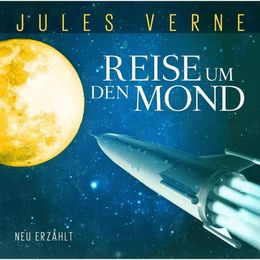 ZYX Music Reise um den Mond,1 Audio-CD - Jules Verne (Hörbuch)