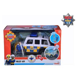Simba Toys Feuerwehrmann Sam - Sam Polizeiauto 4x4 mit Figur