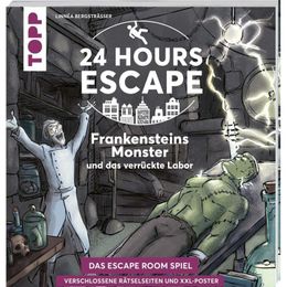 24 HOURS ESCAPE - Das Escape Room Spiel: Frankensteins Monster und das verrückte Labor - Linnéa Bergsträsser, Taschenbuch