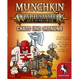 Pegasus Spiele Munchkin Warhammer Age of Sigmar, Chaos & Ordnung (Spiel-Zubehör)
