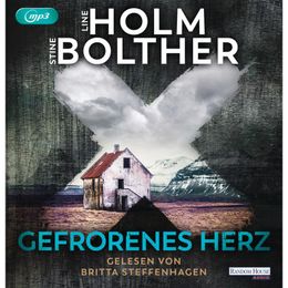 Gefrorenes Herz,2 Audio-CD, 2 MP3 - Line Holm, Stine Bolther (Hörbuch)