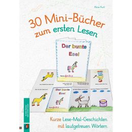 30 Mini-Bücher zum ersten Lesen - Aline Kurt, Geheftet