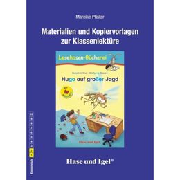 Materialien und Kopiervorlagen zur Klassenlektüre / Begleitmaterial: Hugo auf großer Jagd / Silbenhilfe - Mareike Pfister, Kartoniert (TB)