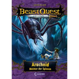 Loewe Verlag Arachnid, Meister der Spinnen / Beast Quest Legend Bd.11 - Adam Blade, Gebunden