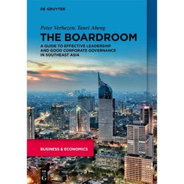 De Gruyter The Boardroom - Peter Verhezen, Tanri Abeng, Kartoniert (TB)