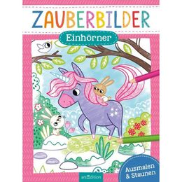 Ars Edition Zauberbilder - Einhörner, Kartoniert (TB)
