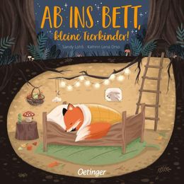 Oetinger Ab ins Bett, kleine Tierkinder! - Kathrin Lena Orso, Pappband