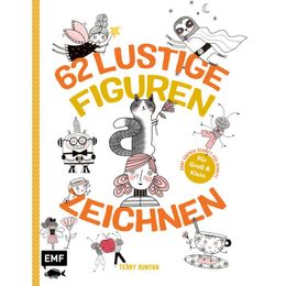 62 lustige Figuren zeichnen - Für Groß und Klein! - Terry Runyan, Kartoniert (TB)