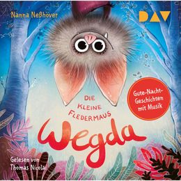 Die kleine Fledermaus Wegda,1 Audio-CD - Nanna Neßhöver (Hörbuch)