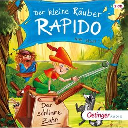 Der kleine Räuber Rapido - 3 - Der schlimme Zahn - Nina Rosa Weger (Hörbuch)