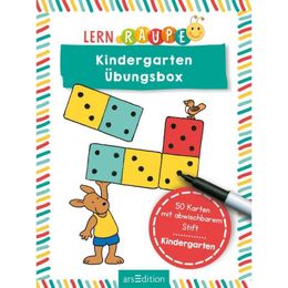 Ars Edition Lernraupe - Kindergarten-Übungsbox, Taschenbuch