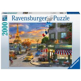 RAVENSBURGER VERLAG Ravensburger Puzzle 16716 - Romantische Abendstunde in Paris - 2000 Teile Puzzle für Erwachsene und Kinder ab 14 Jahren