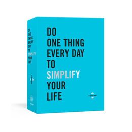 Penguin Random House Do One Thing Every Day Journals / Do One Thing Every Day to Simplify Your Life - Robie Rogge, Dian G. Smith, Kartoniert (TB)