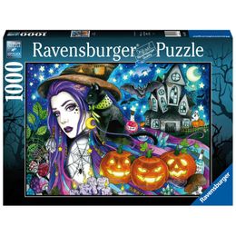 RAVENSBURGER VERLAG Ravensburger Puzzle 16871 - Halloween - 1000 Teile Puzzle für Erwachsene und Kinder ab 14 Jahren