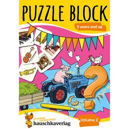 Puzzle Activity Book from 5 Years - Volume 2: Colourful Preschool Activity Books with Puzzle Fun - Labyrinth, Sudoku, Search and Find Books for Children, Promotes Concentration & Logical Thinking - Ulrike Maier, Kartoniert (TB)