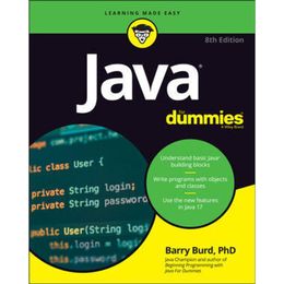 Java For Dummies - Barry Burd, Kartoniert (TB)