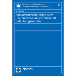 Nomos Konkurrenzverhältnisse beim unerlaubten Handeltreiben mit Betäubungsmitteln - Jörn Patzak, Kartoniert (TB)