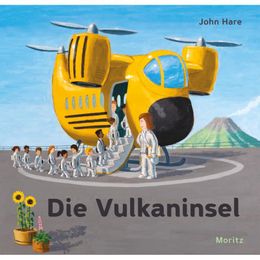 Moritz Die Vulkaninsel - John Hare, Gebunden
