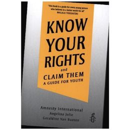 Know Your Rights - Amnesty International, Kartoniert (TB)
