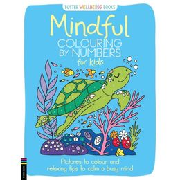 Buster Wellbeing / Mindful Colouring by Numbers for Kids - Sarah Wade, Kartoniert (TB)