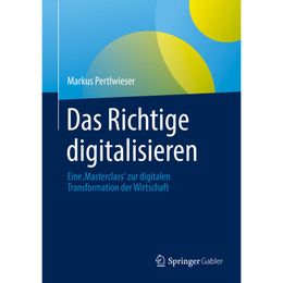 Springer Fachmedien Wiesbaden Das Richtige digitalisieren - Markus Pertlwieser, Gebunden