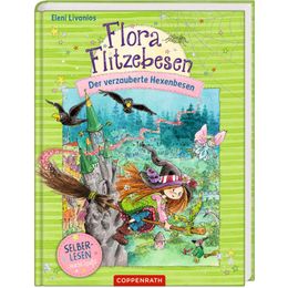 Der verzauberte Hexenbesen / Flora Flitzebesen für Leseanfänger Bd.2 - Eleni Livanios, Gebunden