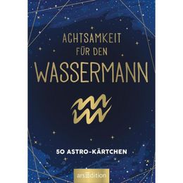 Ars Edition Achtsamkeit für den Wassermann, Taschenbuch