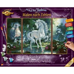 Noris Spiele MNZ - Einhorn im Zauberwald (Triptychon)
