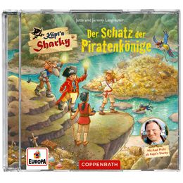 Käpt'n Sharky - CD Hörspiel: Käpt'n Sharky - Der Schatz der Piratenkönige,Audio-CD - Jutta Langreuter, Jeremy Langreuter (Hörbuch)