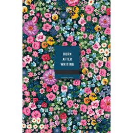 Penguin Random House Burn After Writing (Floral) - Sharon Jones, Kartoniert (TB)