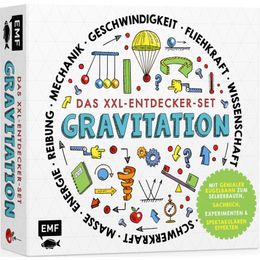 Das XXL-Entdecker-Set - Gravitation: Mit genialer Kugelbahn zum Selberbauen, Sachbuch, Experimenten und spektakulären Effekten - Rob Colson, Gebunden