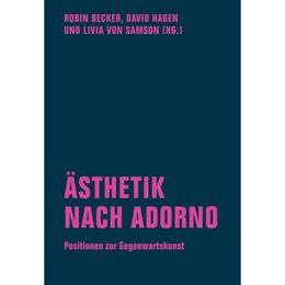Ästhetik nach Adorno, Kartoniert (TB)