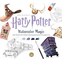 Harry Potter Watercolor Magic - Tugce Audoire, Kartoniert (TB)