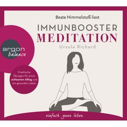 Immunbooster - Immunbooster Meditation,1 Audio-CD - Ursula Richard (Hörbuch)