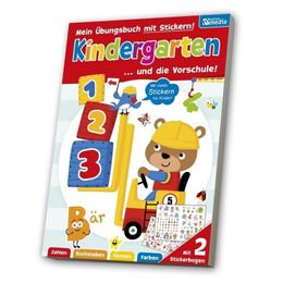XXL Übungsbuch - Übungsbuch für den Kindergarten / Vorschule, Kartoniert (TB)