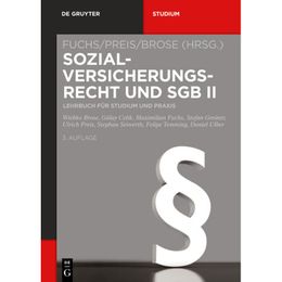 De Gruyter Studium / Sozialversicherungsrecht und SGB II - Stefan Greiner, Gülay Celik, Felipe Temming, Daniel Ulber, Stephan Seiwerth, Kartoniert (TB)